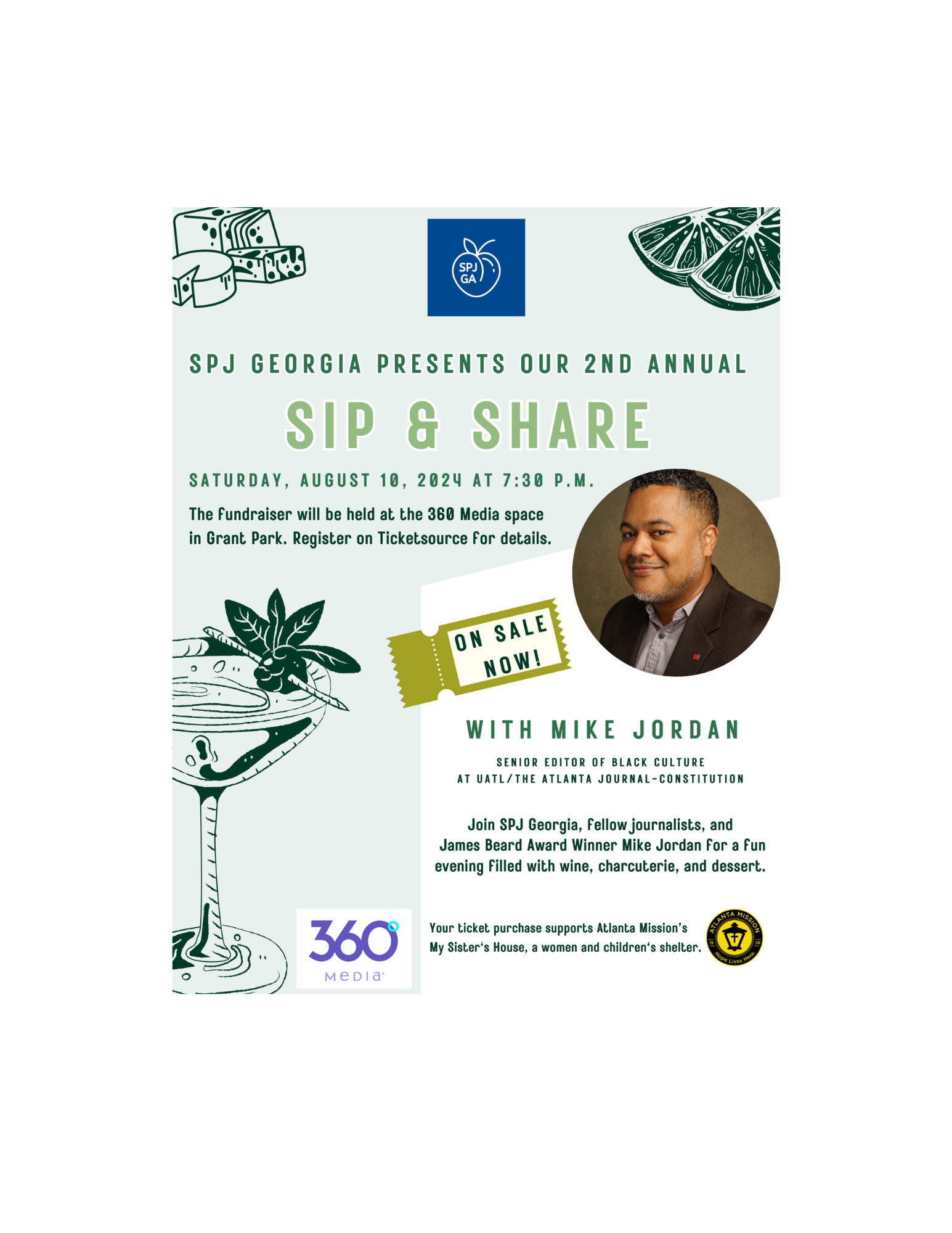 SPJ Georgia's 2nd Annual Sip & Share - Atlanta Press Club